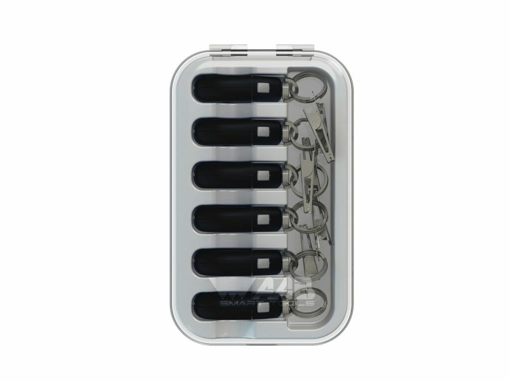 TS-100-6PK Temperature and Humidity Data Loggers 6 pack - Evomart