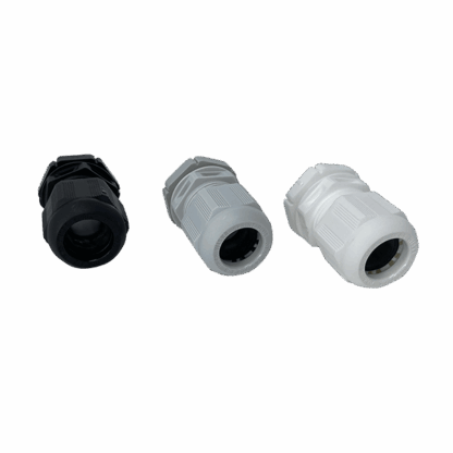 Stuffing Gland w. Locknut PVC 6.2-14mm M20 (All Colours) - Evomart