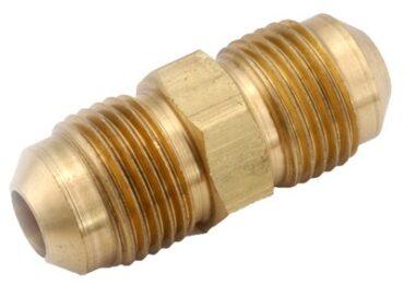 Flare Union 1/4"M - 1/4"M SAE Brass - Evomart
