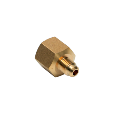 Flare Union Reducer 3/8F - 1/4M SAE Brass - Evomart